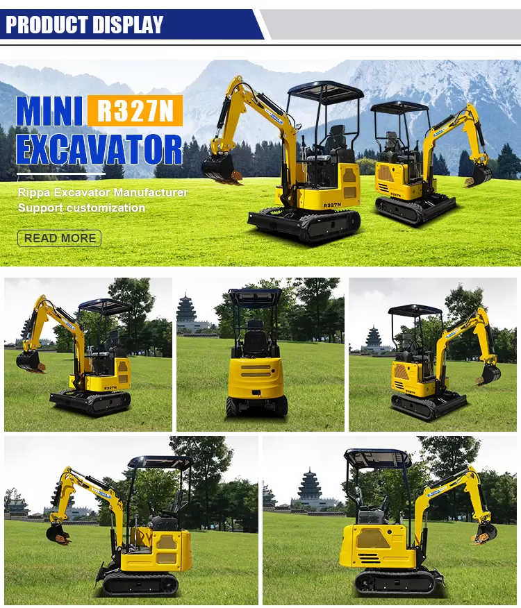Chinese rippa mini excavator manufacturer- Shandong Rippa Machinery ...
